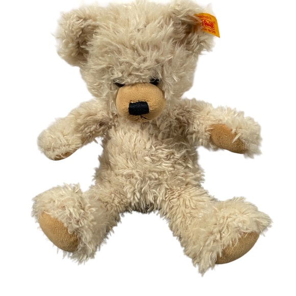 steiff | Toys | Steiff Teddy Bear Plush Lenny Strohir Beige Tan Stuffed ...
